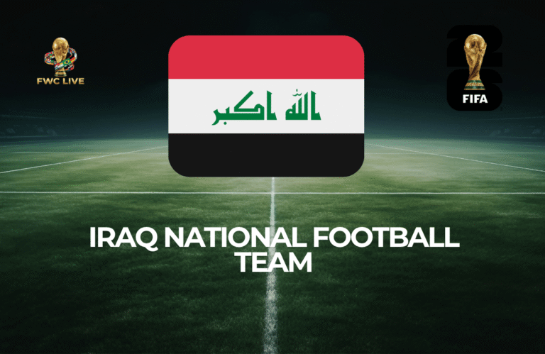 Iraq World Cup 2026 Squad, Roster, Standings, Fixtures, and Kits